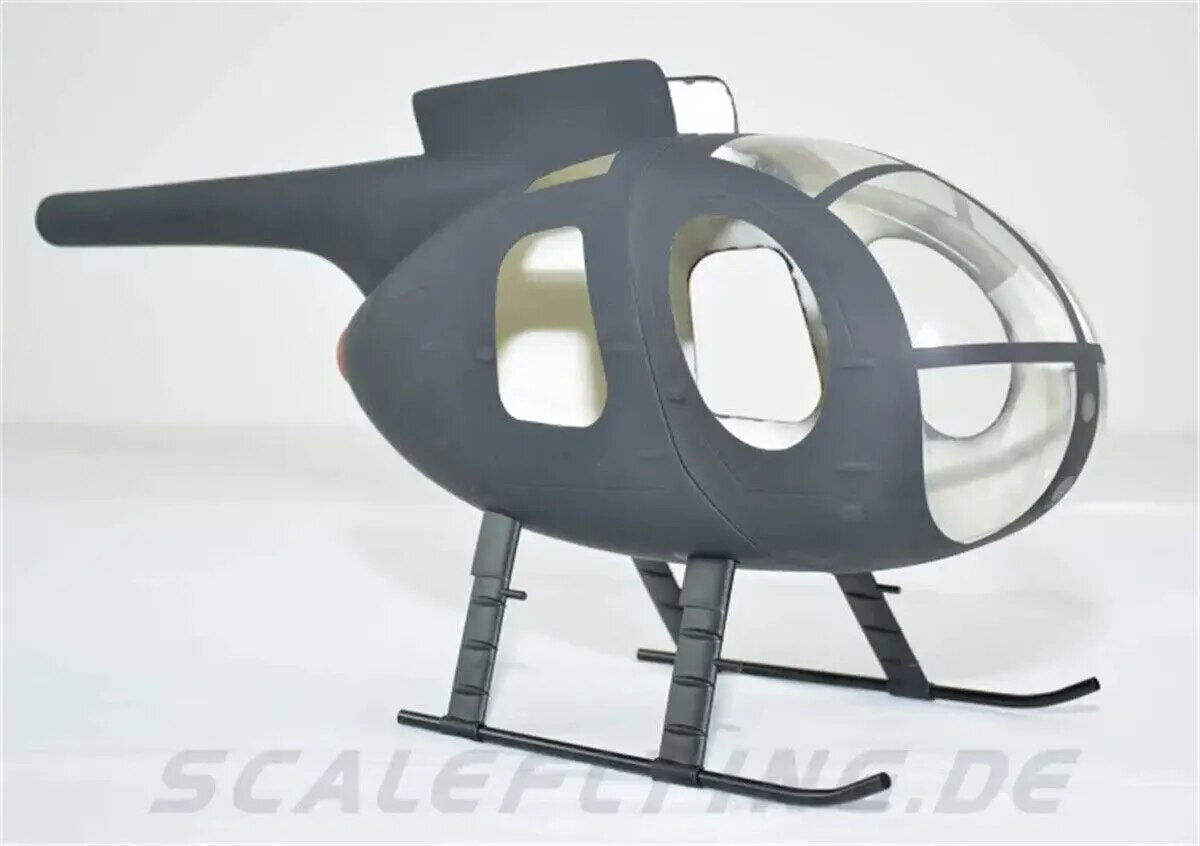 450 Size MD-500D Little Birds Helicopter Scale Fuselage Glassfiber RC ...