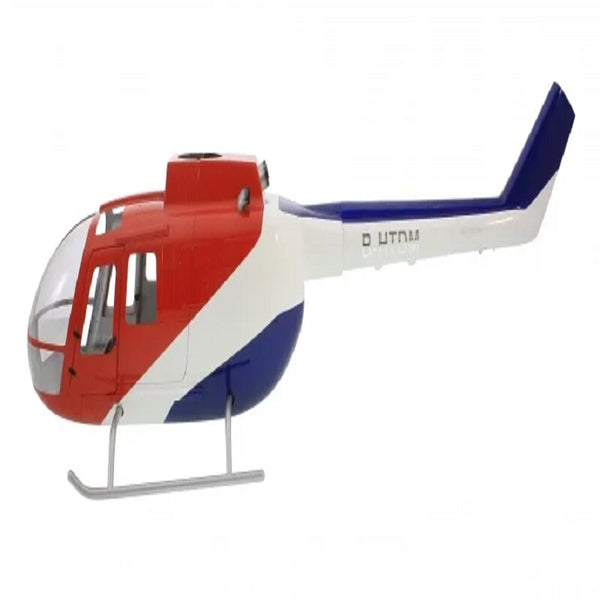 600 Size BO-105 Glassfiber Scale Fuselage Helicopter Shell Cover Copte ...