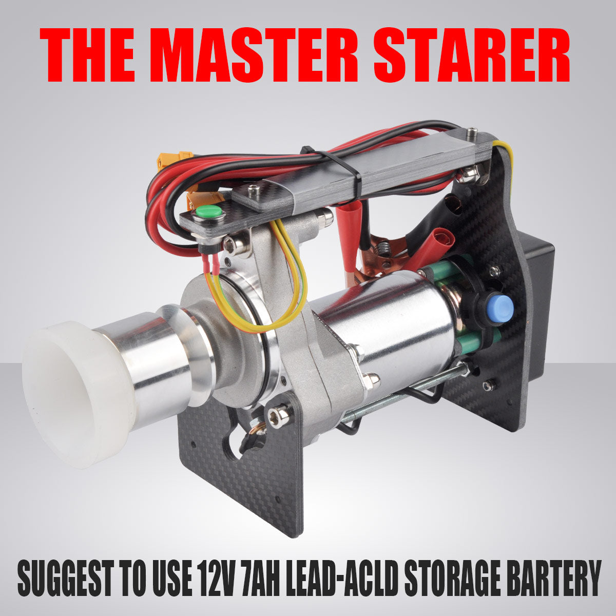 TOC Roto Terminator Starter For 20-80CC Gasoline Engine – Flight Model