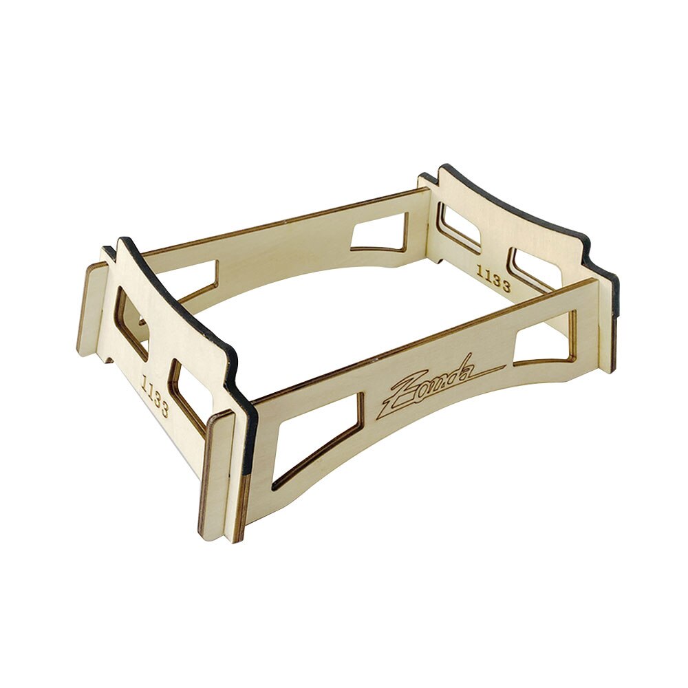 Foldable Wooden Portable Showing Stand Bracket Holder For RC Boat 3 Sizes