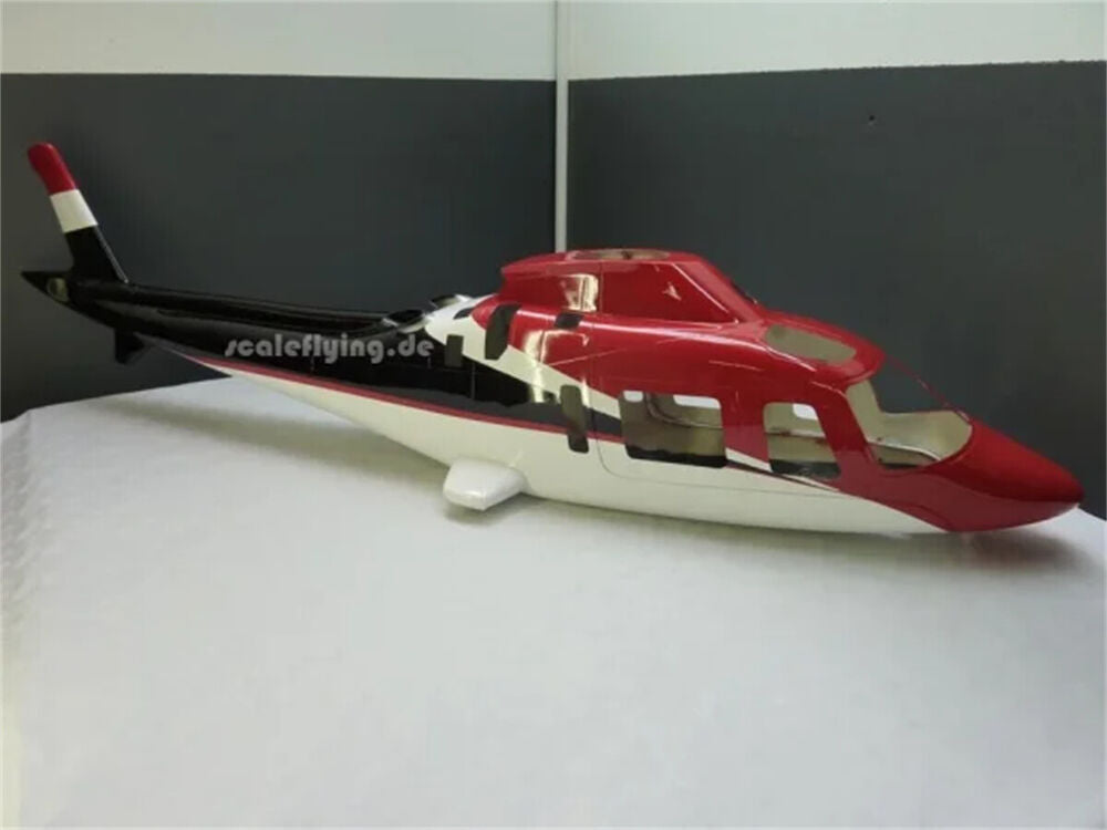 A-109 ERA 600 RC Helicopter Fuselage 600 Size Agosta A109 with Metal ...