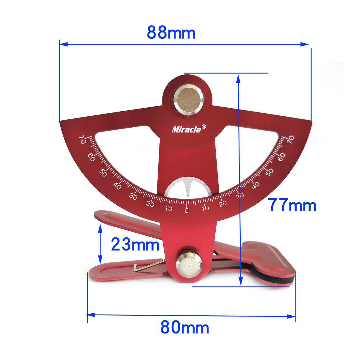 Miracle Anodized Aluminum Throw Meter