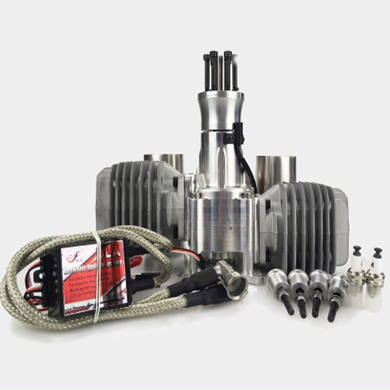DLA116 RC Model Twin Boxer Gasoline Engine For RC Fixed-Wing Airplane ...