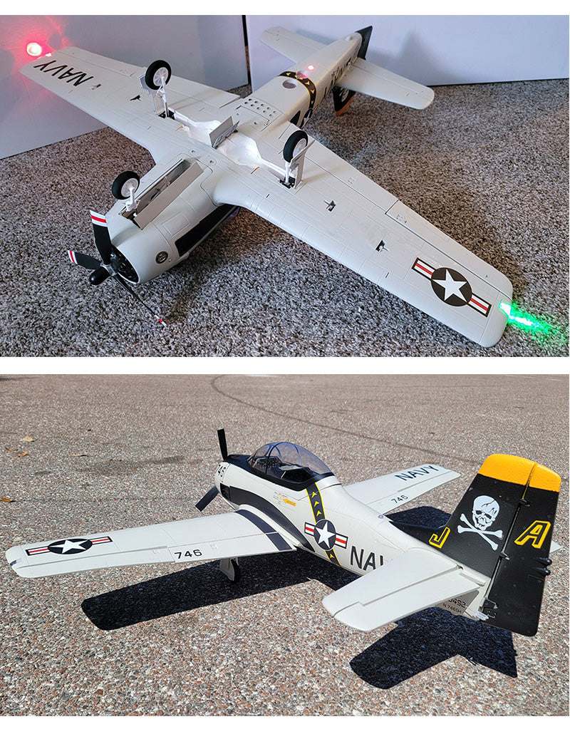 AF Model T-28 Trojan PNP Warbirds Aircraft Foam RC Electric Model